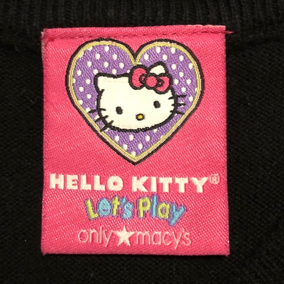 Hello Kitty | Dresses | Hello Kitty Little Girls Ruffled Sweater Dress ...
